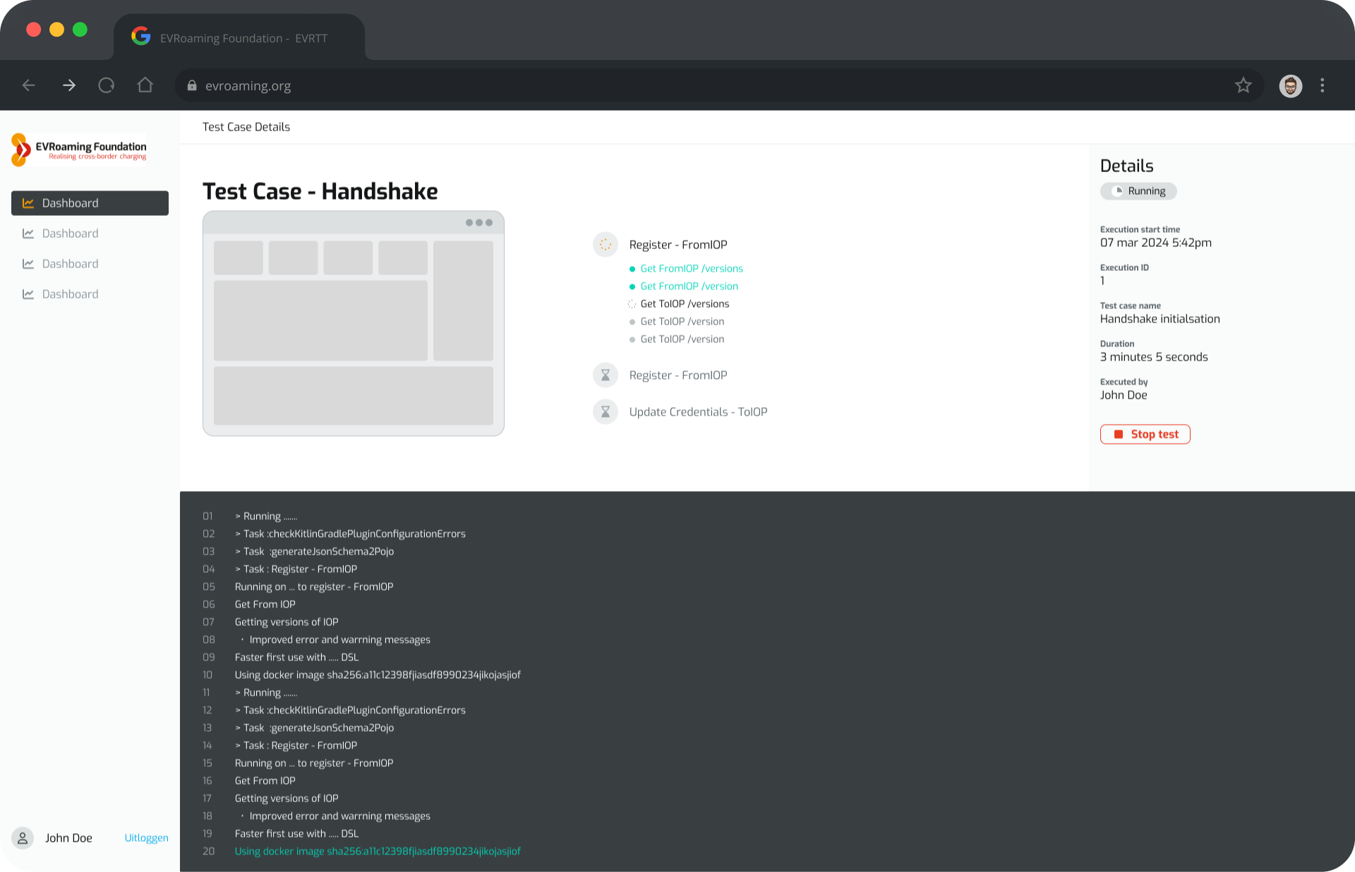 OCPI® Test tool – OCPI